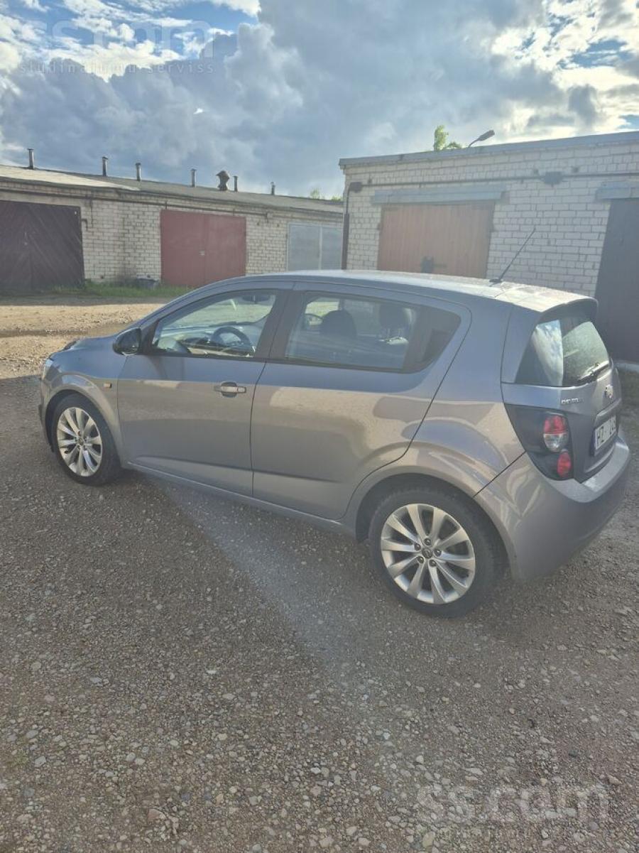 Grey Chevrolet Aveo 2012 in Riga, with an engine capacity of 1.30 L and mileage of 205 thousand km for 2500 €, photo 5 on AUTOMOTO.COM.LV