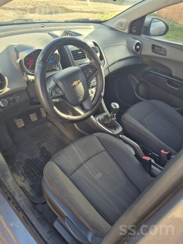 Pelēks Chevrolet Aveo 2012 Rīga, ar dzinēja tilpumu 1.30 L un nobraukumu 205 tūkst. km par 2500 €, foto 6 vietnē AUTOMOTO.COM.LV