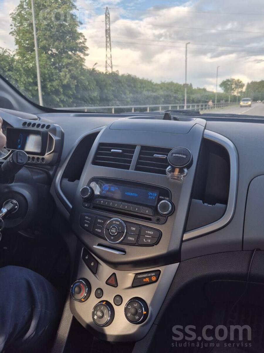 Grey Chevrolet Aveo 2012 in Riga, with an engine capacity of 1.30 L and mileage of 205 thousand km for 2500 €, photo 10 on AUTOMOTO.COM.LV