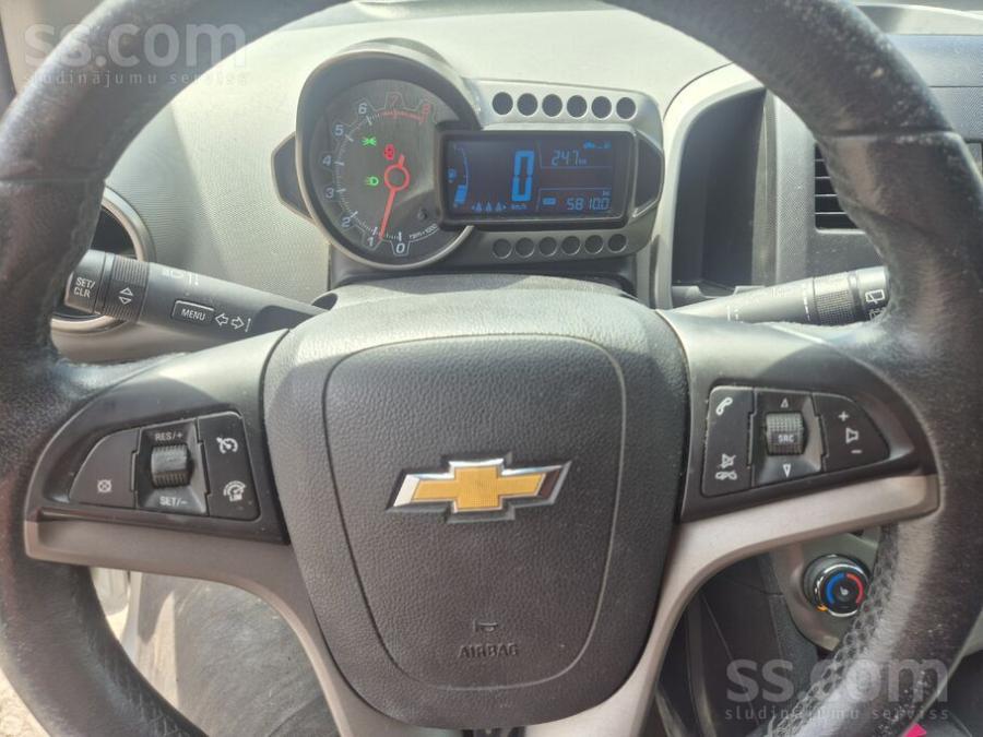 Pelēks Chevrolet Aveo 2012 Rīga, ar dzinēja tilpumu 1.20 L un nobraukumu 256 tūkst. km par 2699 €, foto 15 vietnē AUTOMOTO.COM.LV