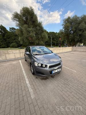 Grey Chevrolet Aveo 2013 in Riga, with an engine capacity of 1.40 L and mileage of 197 thousand km for 2099 €, photo  on AUTOMOTO.COM.LV