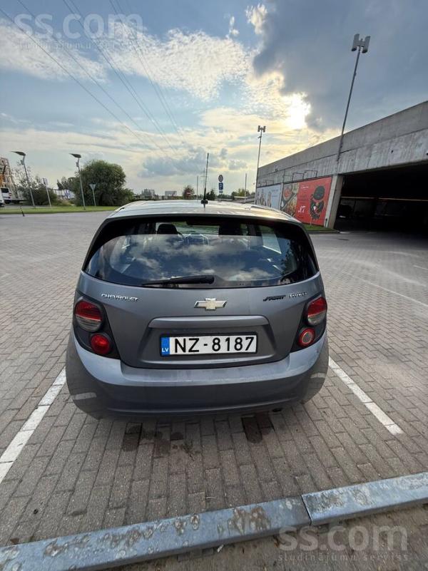 Grey Chevrolet Aveo 2013 in Riga, with an engine capacity of 1.40 L and mileage of 197 thousand km for 2099 €, photo 6 on AUTOMOTO.COM.LV