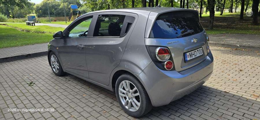 Grey Chevrolet Aveo 2013 in Taurage, with an engine capacity of 1.25 L and mileage of 260 thousand km for 2800 €, photo 5 on AUTOMOTO.COM.LV
