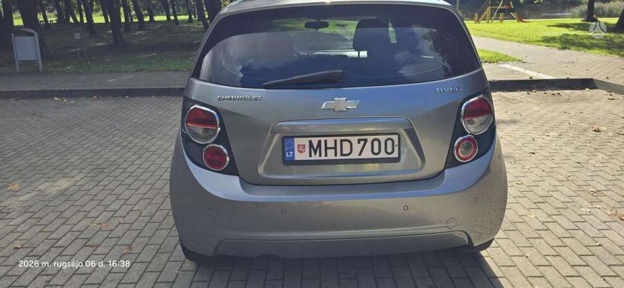 Grey Chevrolet Aveo 2013 in Taurage, with an engine capacity of 1.25 L and mileage of 260 thousand km for 2800 €, photo 6 on AUTOMOTO.COM.LV