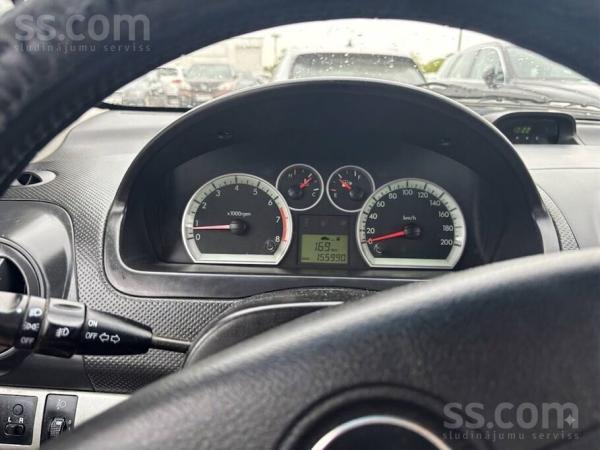 Grey Chevrolet Aveo 2006 in Jurmala, with an engine capacity of 1.40 L and mileage of 156 thousand km for 1200 €, photo 7 on AUTOMOTO.COM.LV