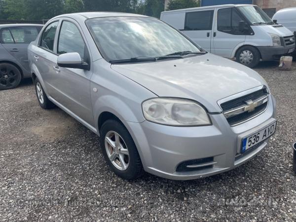 Pelēks Chevrolet Aveo 2007 Tartu, ar dzinēja tilpumu 1.40 L un nobraukumu 130 tūkst. km par 400 €, foto 1 vietnē AUTOMOTO.COM.LV