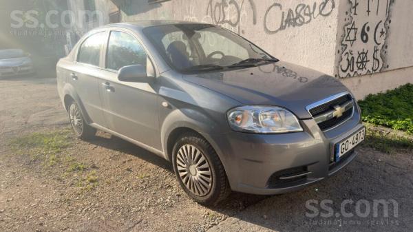 Pelēks Chevrolet Aveo 2007 Rīga, ar dzinēja tilpumu 1.40 L un nobraukumu 211 tūkst. km par 1590 €, foto 1 vietnē AUTOMOTO.COM.LV
