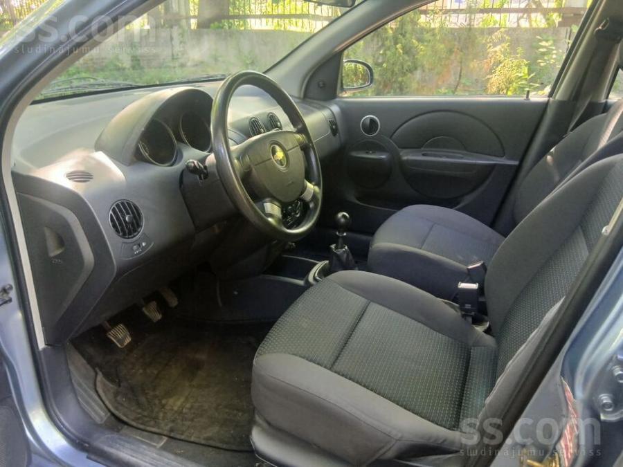 Chevrolet Aveo 2006 in Riga, with an engine capacity of 1.40 L and mileage of 87 thousand km for 1500 €, photo 9 on AUTOMOTO.COM.LV