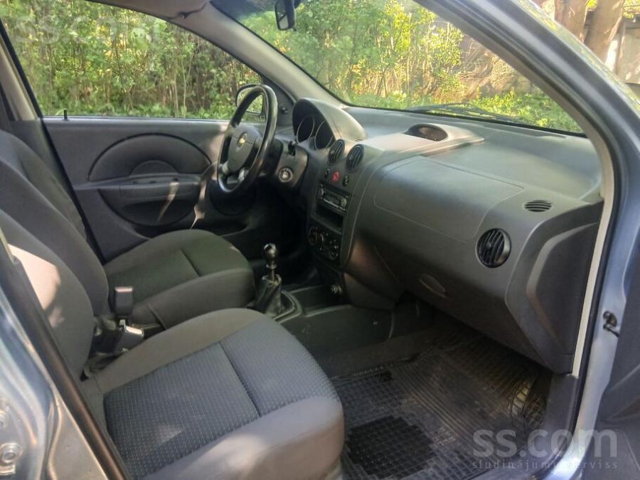 Chevrolet Aveo 2006 in Riga, with an engine capacity of 1.40 L and mileage of 87 thousand km for 1500 €, photo 10 on AUTOMOTO.COM.LV