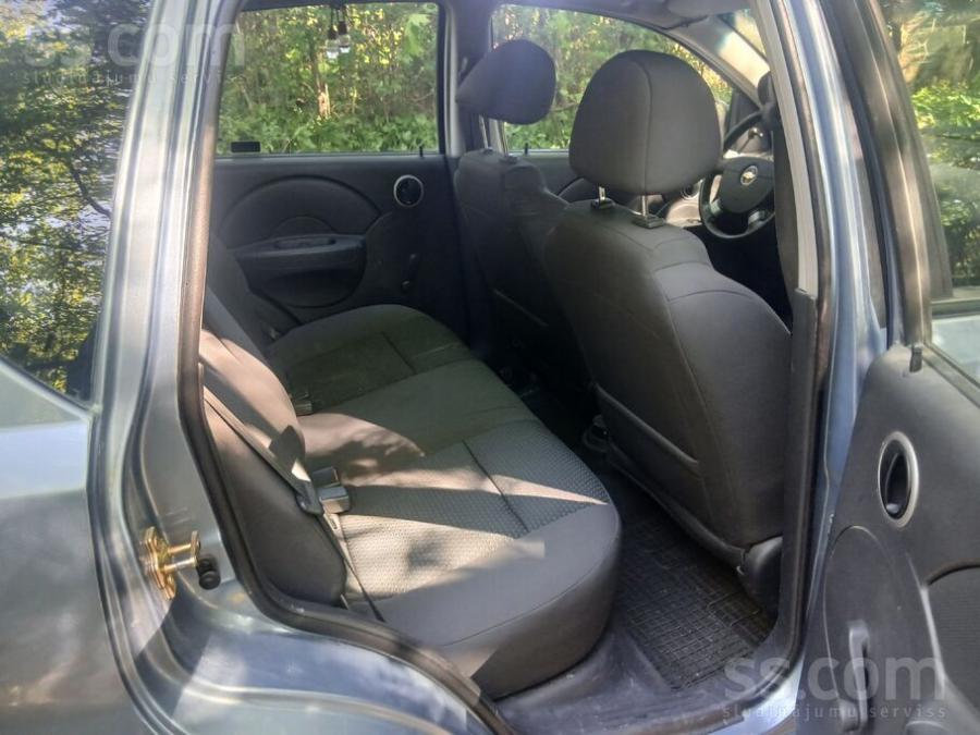 Chevrolet Aveo 2006 in Riga, with an engine capacity of 1.40 L and mileage of 87 thousand km for 1500 €, photo 11 on AUTOMOTO.COM.LV