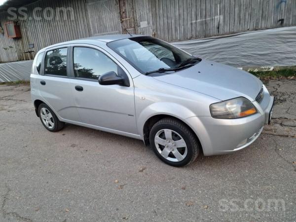 Chevrolet Aveo 2007 in Riga, with an engine capacity of 1.20 L and mileage of 62 thousand km for 1470 €, photo 1 on AUTOMOTO.COM.LV