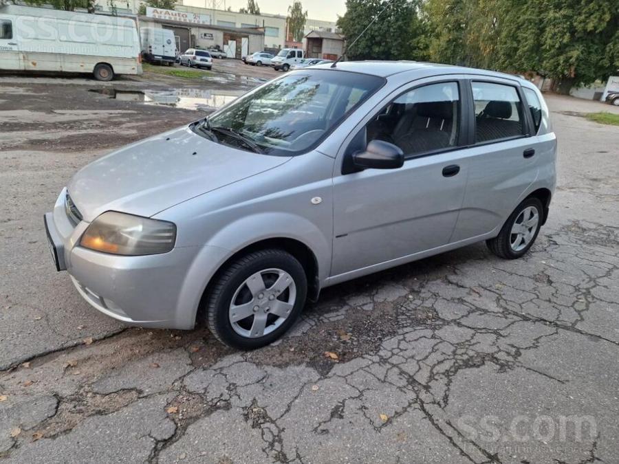 Chevrolet Aveo 2007 Rīga, ar dzinēja tilpumu 1.20 L un nobraukumu 62 tūkst. km par 1470 €, foto 2 vietnē AUTOMOTO.COM.LV