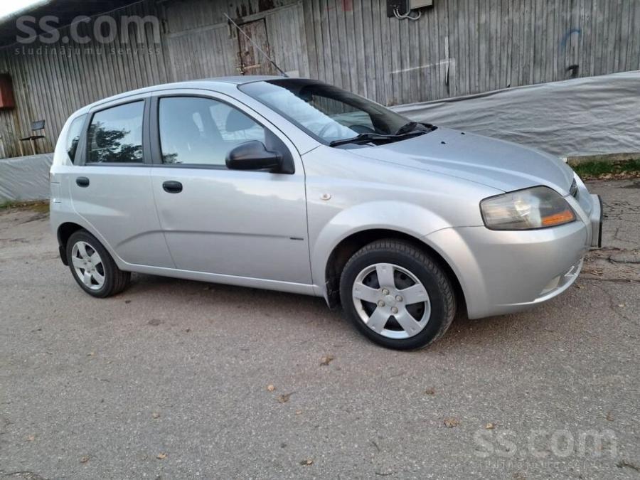 Chevrolet Aveo 2007 Rīga, ar dzinēja tilpumu 1.20 L un nobraukumu 62 tūkst. km par 1470 €, foto 10 vietnē AUTOMOTO.COM.LV
