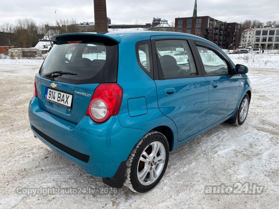 Chevrolet Aveo 2008 Tallina, ar dzinēja tilpumu 1.40 L un nobraukumu 62 tūkst. km par 2490 €, foto 5 vietnē AUTOMOTO.COM.LV