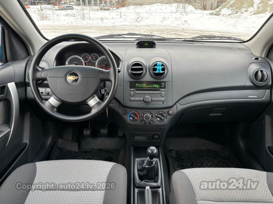 Chevrolet Aveo 2008 Tallina, ar dzinēja tilpumu 1.40 L un nobraukumu 62 tūkst. km par 2490 €, foto 9 vietnē AUTOMOTO.COM.LV