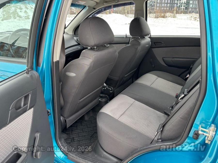 Chevrolet Aveo 2008 Tallina, ar dzinēja tilpumu 1.40 L un nobraukumu 62 tūkst. km par 2490 €, foto 12 vietnē AUTOMOTO.COM.LV