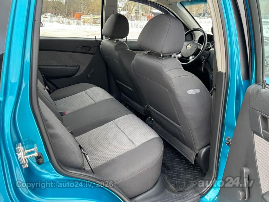 Chevrolet Aveo 2008 Tallina, ar dzinēja tilpumu 1.40 L un nobraukumu 62 tūkst. km par 2490 €, foto 13 vietnē AUTOMOTO.COM.LV