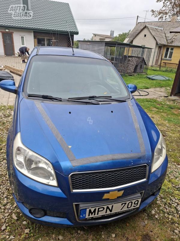 Chevrolet Aveo 2008 Šauļi vietnē Chevrolet Aveo 2008 Šauļi, ar dzinēja tilpumu 1.20 L un nobraukumu 189 tūkst. km par 1300 €, foto 1 vietnē AUTOMOTO.COM.LV