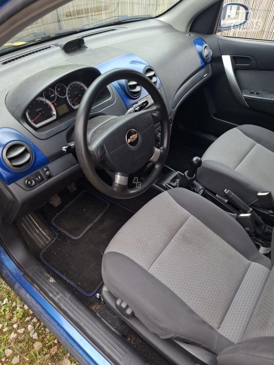 Chevrolet Aveo 2008 Šauļi, ar dzinēja tilpumu 1.20 L un nobraukumu 189 tūkst. km par 1300 €, foto 8 vietnē AUTOMOTO.COM.LV