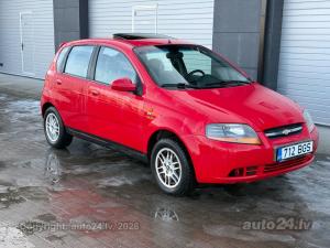 Red Chevrolet Aveo 2005 in Tallinn, with an engine capacity of 1.40 L and mileage of 189 thousand km for 899 €, photo  on AUTOMOTO.COM.LV