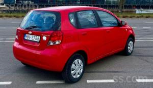 Red Chevrolet Aveo 2007 in Riga, with an engine capacity of 1.40 L and mileage of 209 thousand km for 810 €, photo 4 on AUTOMOTO.COM.LV