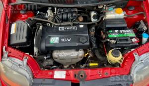 Red Chevrolet Aveo 2007 in Riga, with an engine capacity of 1.40 L and mileage of 209 thousand km for 810 €, photo 7 on AUTOMOTO.COM.LV