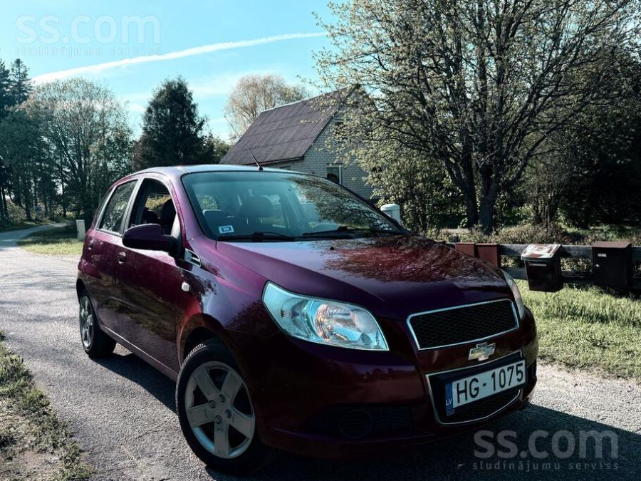 Sarkans Chevrolet Aveo 2008 Cēsis, ar dzinēja tilpumu 1.40 L un nobraukumu 129 tūkst. km par 1150 €, foto 1 vietnē AUTOMOTO.COM.LV
