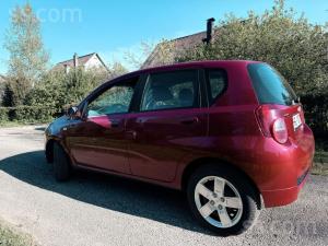 Sarkans Chevrolet Aveo 2008 Cēsis, ar dzinēja tilpumu 1.40 L un nobraukumu 129 tūkst. km par 1150 €, foto 5 vietnē AUTOMOTO.COM.LV