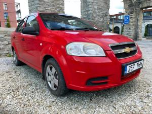 Sarkans Chevrolet Aveo 2008 Tallina, ar dzinēja tilpumu 1.40 L un nobraukumu 145 tūkst. km par 799 €, foto 17 vietnē AUTOMOTO.COM.LV
