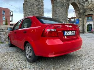 Sarkans Chevrolet Aveo 2008 Tallina, ar dzinēja tilpumu 1.40 L un nobraukumu 145 tūkst. km par 799 €, foto 20 vietnē AUTOMOTO.COM.LV