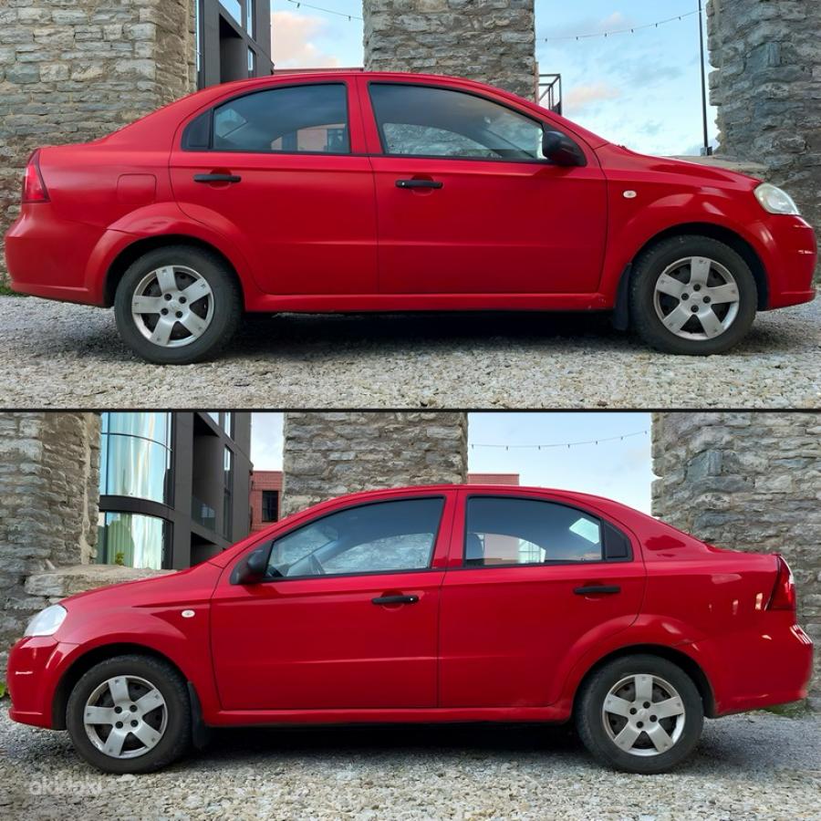 Sarkans Chevrolet Aveo 2008 Tallina, ar dzinēja tilpumu 1.40 L un nobraukumu 145 tūkst. km par 799 €, foto 21 vietnē AUTOMOTO.COM.LV