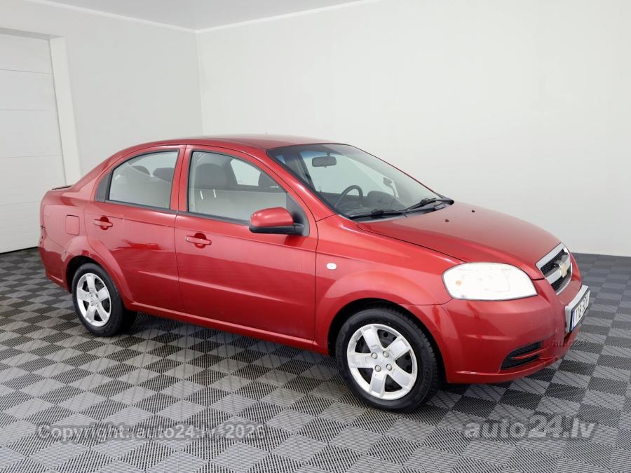 Sarkans Chevrolet Aveo 2011 Tallina, ar dzinēja tilpumu 1.40 L un nobraukumu 189 tūkst. km par 999 €, foto 1 vietnē AUTOMOTO.COM.LV
