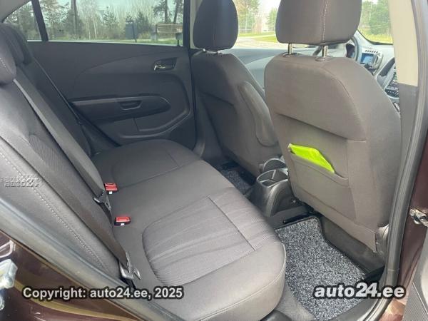 Chevrolet Aveo 2013 Tallina, ar dzinēja tilpumu 1.60 L un nobraukumu 84 tūkst. km par 4990 €, foto 11 vietnē AUTOMOTO.COM.LV