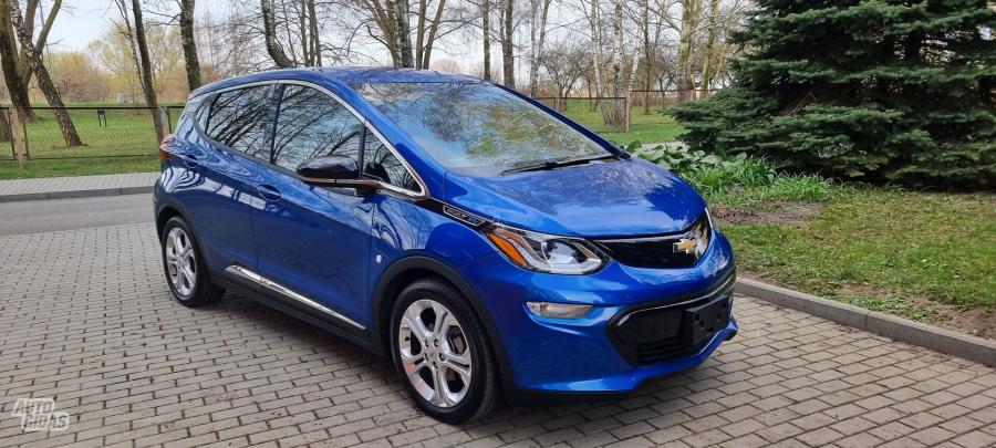 Zils Chevrolet Bolt 2017 Klaipėda, ar dzinēja tilpumu 0.00 L un nobraukumu 81 tūkst. km par 12500 €, foto 3 vietnē AUTOMOTO.COM.LV