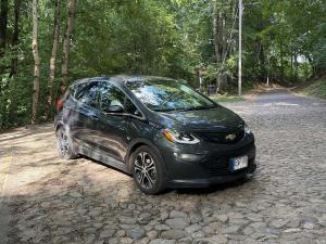 Grey Chevrolet Bolt 2017 in Vilnius, with an engine capacity of 0.00 L and mileage of 142 thousand km for 10000 €, photo 9 on AUTOMOTO.COM.LV