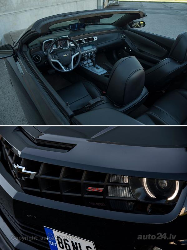 Melns Chevrolet Camaro 2011 Tallina, ar dzinēja tilpumu 6.20 L un nobraukumu 200 tūkst. km par 24990 €, foto 9 vietnē AUTOMOTO.COM.LV