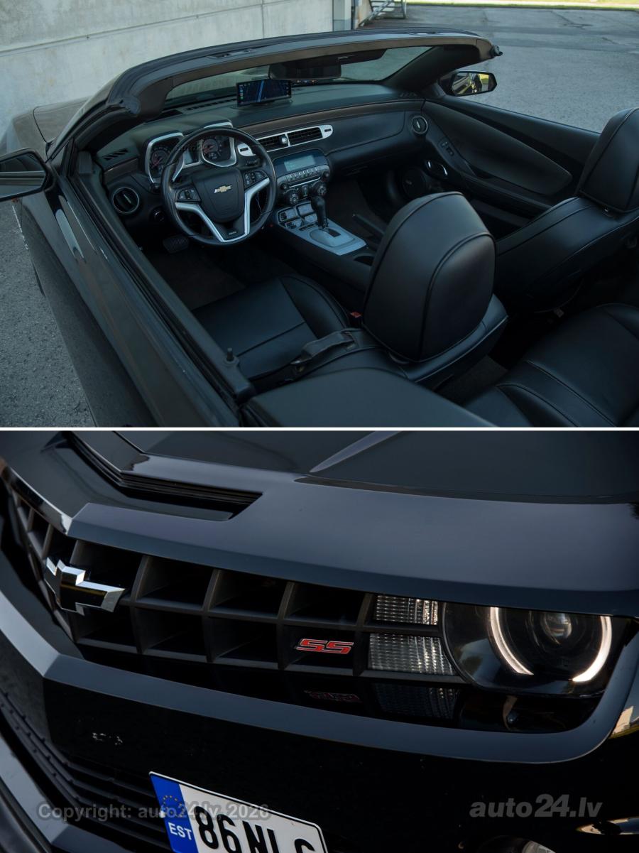 Melns Chevrolet Camaro 2011 Tallina, ar dzinēja tilpumu 6.20 L un nobraukumu 200 tūkst. km par 24990 €, foto 10 vietnē AUTOMOTO.COM.LV