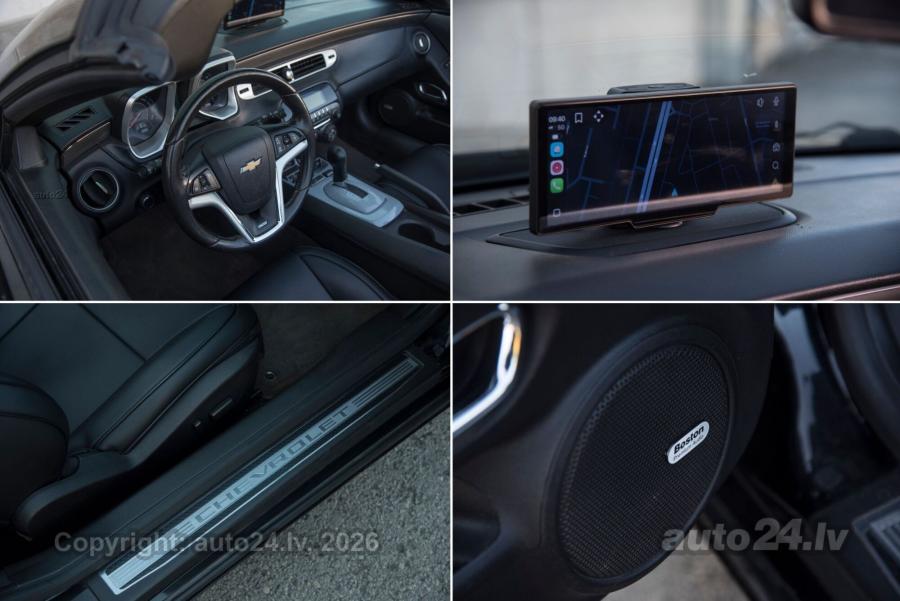 Melns Chevrolet Camaro 2011 Tallina, ar dzinēja tilpumu 6.20 L un nobraukumu 200 tūkst. km par 24990 €, foto 13 vietnē AUTOMOTO.COM.LV