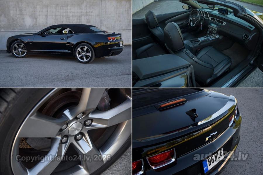 Melns Chevrolet Camaro 2011 Tallina, ar dzinēja tilpumu 6.20 L un nobraukumu 200 tūkst. km par 24990 €, foto 15 vietnē AUTOMOTO.COM.LV