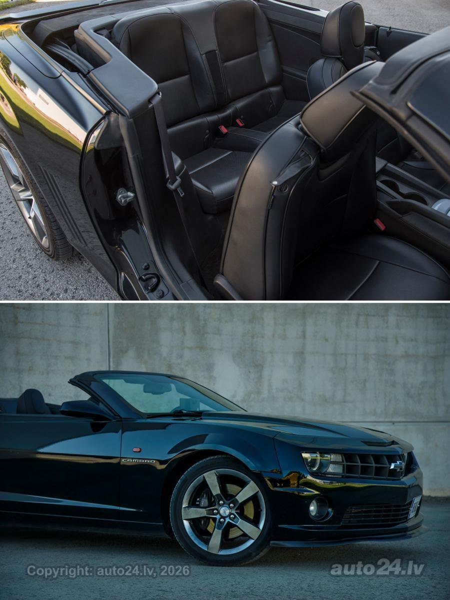 Melns Chevrolet Camaro 2011 Tallina, ar dzinēja tilpumu 6.20 L un nobraukumu 200 tūkst. km par 24990 €, foto 18 vietnē AUTOMOTO.COM.LV