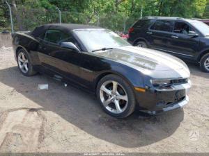 Black Chevrolet Camaro 2014 in Klaipeda, with an engine capacity of 3.60 L and mileage of 139 thousand km for 1500 €, photo  on AUTOMOTO.COM.LV