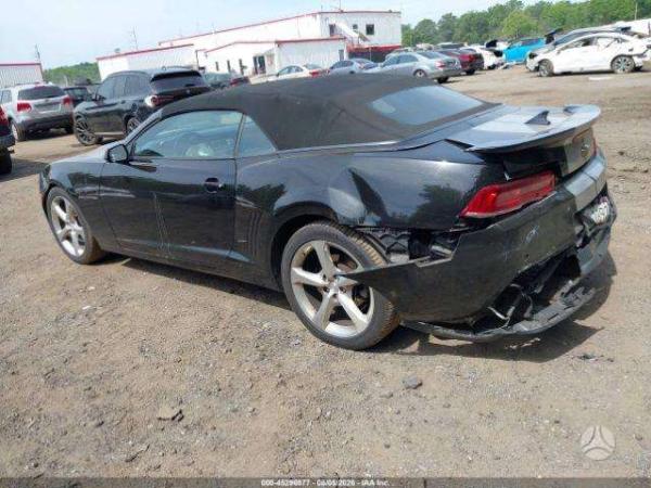 Black Chevrolet Camaro 2014 in Klaipeda, with an engine capacity of 3.60 L and mileage of 139 thousand km for 1500 €, photo 3 on AUTOMOTO.COM.LV