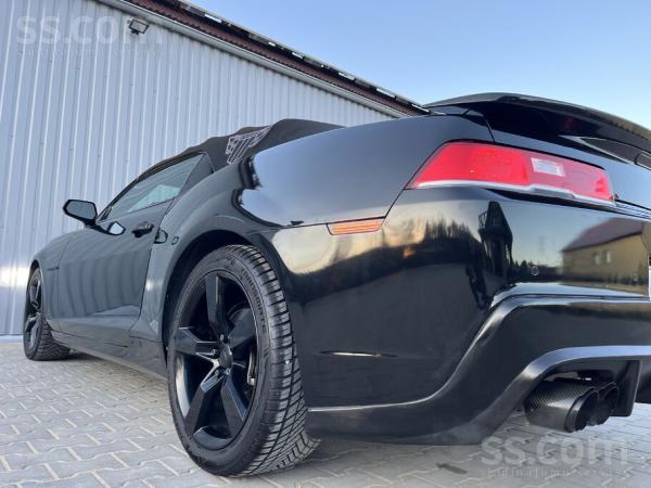 Melns Chevrolet Camaro 2015 Dobele, ar dzinēja tilpumu 3.60 L un nobraukumu 248 tūkst. km par 14500 €, foto 8 vietnē AUTOMOTO.COM.LV