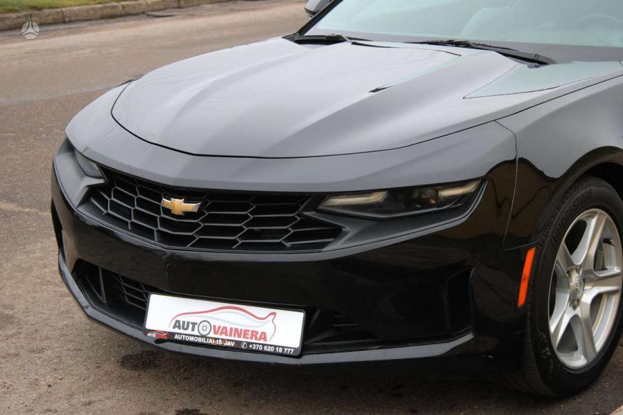 Black Chevrolet Camaro 2020 in Vilnius, with an engine capacity of 3.60 L and mileage of 163 thousand km for 16500 €, photo 13 on AUTOMOTO.COM.LV