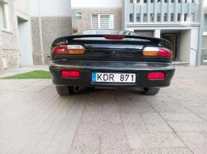 Melns Chevrolet Camaro 1999 Šauļi, ar dzinēja tilpumu 3.80 L un nobraukumu 220 tūkst. km par 4000 €, foto 13 vietnē AUTOMOTO.COM.LV