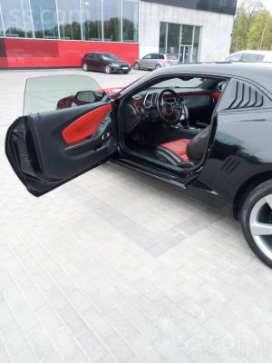 Black Chevrolet Camaro 2011 in Riga, with an engine capacity of 3.60 L and mileage of 181 thousand km for 15900 €, photo 10 on AUTOMOTO.COM.LV