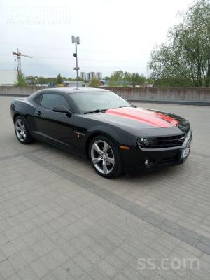Black Chevrolet Camaro 2011 in Riga, with an engine capacity of 3.60 L and mileage of 181 thousand km for 15900 €, photo 16 on AUTOMOTO.COM.LV