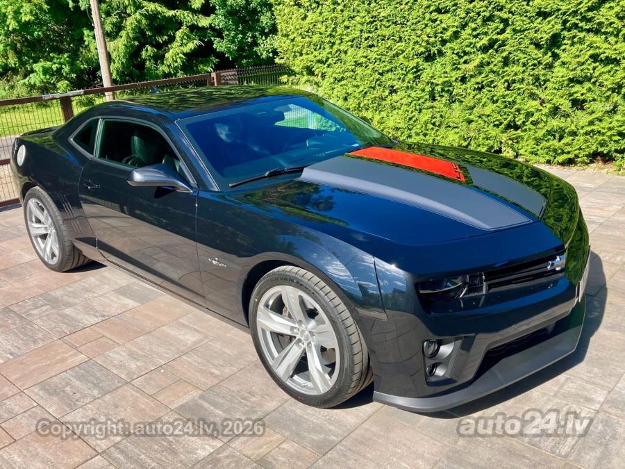 Melns Chevrolet Camaro 2012 Veru, ar dzinēja tilpumu 6.20 L un nobraukumu 185 tūkst. km par 28000 €, foto 3 vietnē AUTOMOTO.COM.LV