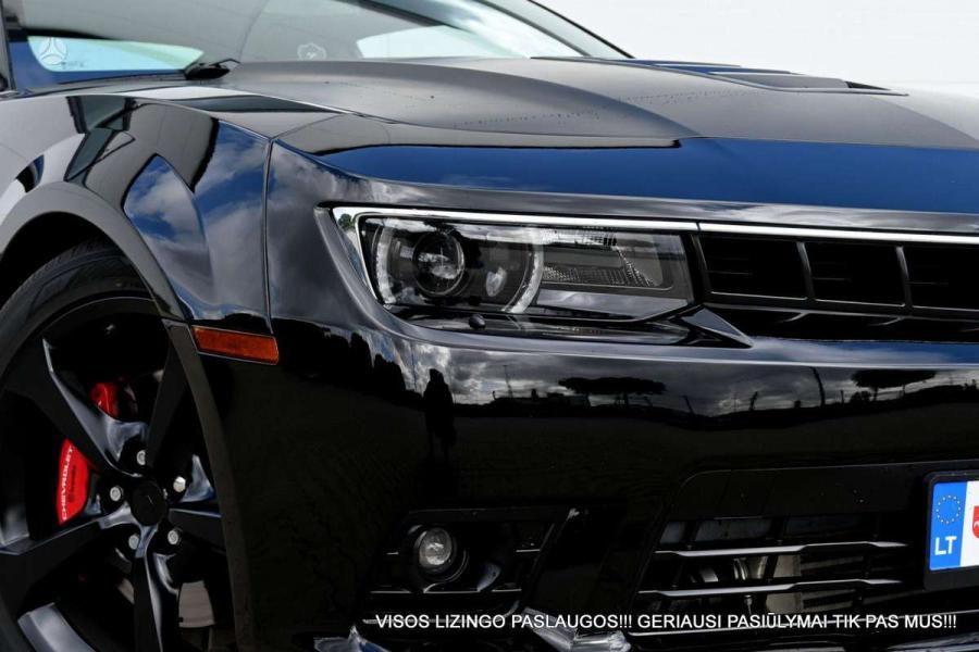 Black Chevrolet Camaro 2015 in Kretinga, with an engine capacity of 6.16 L and mileage of 106 thousand km for 23200 €, photo 8 on AUTOMOTO.COM.LV