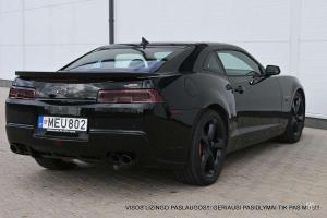 Black Chevrolet Camaro 2015 in Kretinga, with an engine capacity of 6.16 L and mileage of 106 thousand km for 23200 €, photo 9 on AUTOMOTO.COM.LV